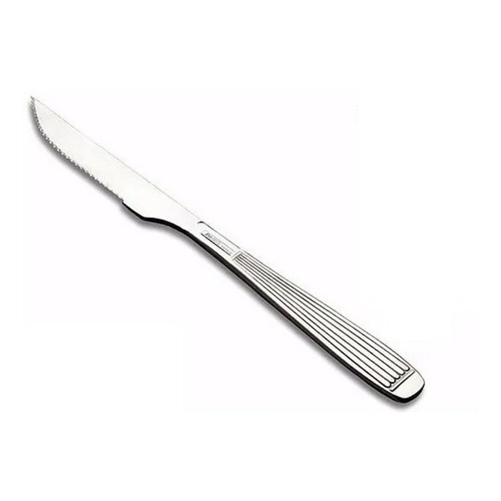 Cuchillo Asado Grille Lypsa Acero Rayado X Docena