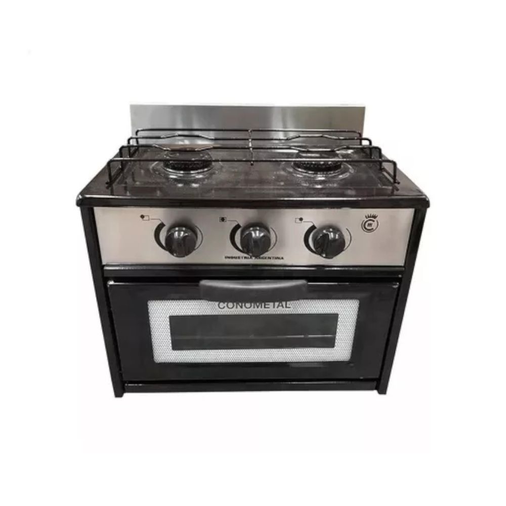 Anafe Cocina 2 Dos Hornallas Con Horno Copangas 2100h