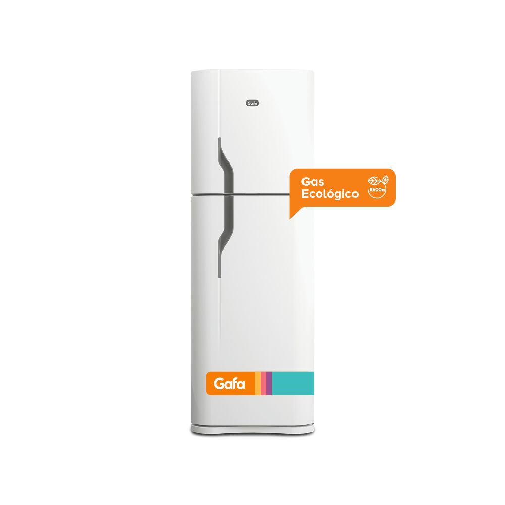 Heladera con freezer Gafa HGF388AFB Blanca 374lts