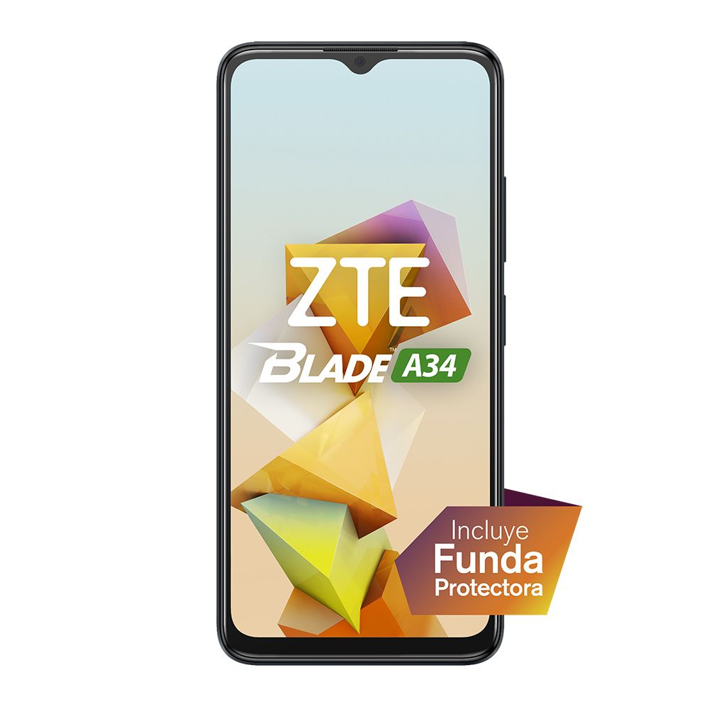 Celular ZTE Blade A34 Gray 2GB 64GB