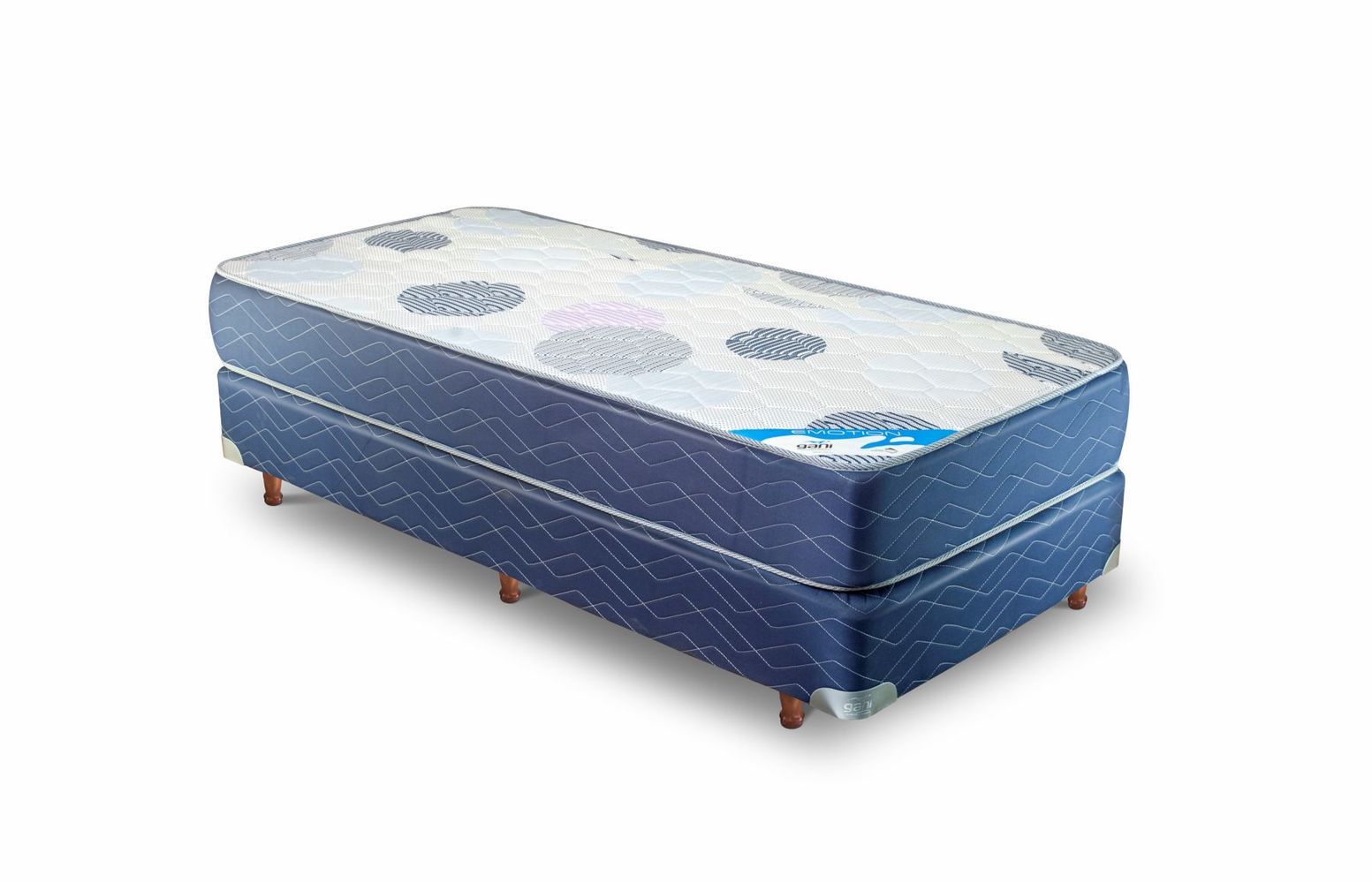 Sommier Y Colchón Gani Emotion 190X080X20 1 Plaza