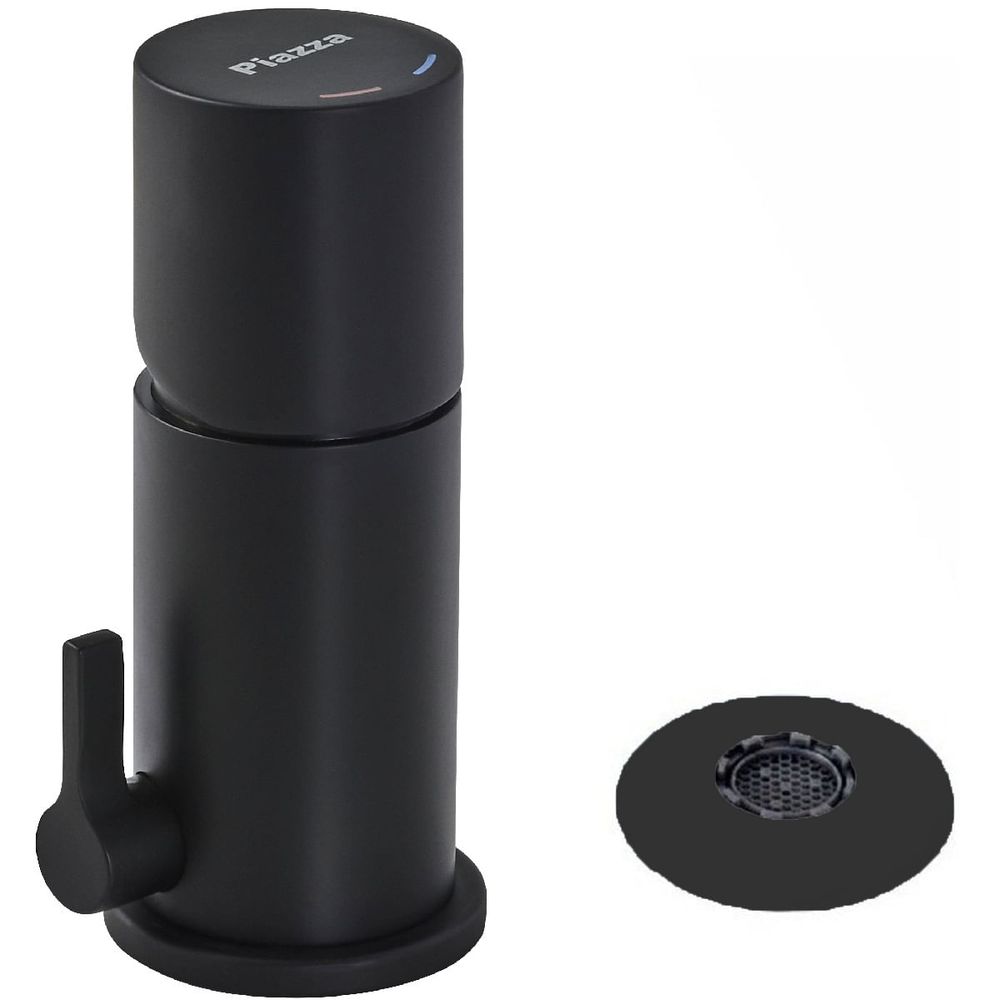 Grifería Bidet Monocomando Piazza Lounge 10704Ne C/T Negro