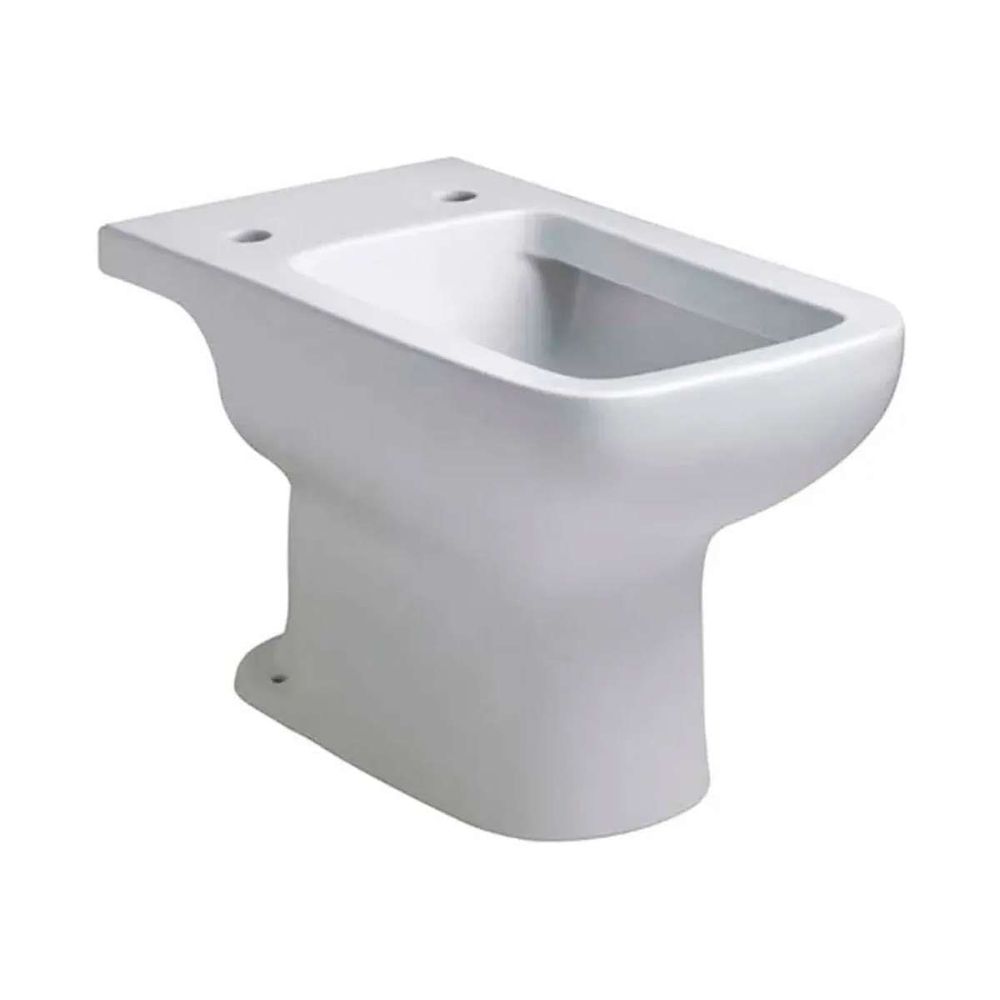 Inodoro Corto Trento Ferrum Porcelana Blanca Baño P