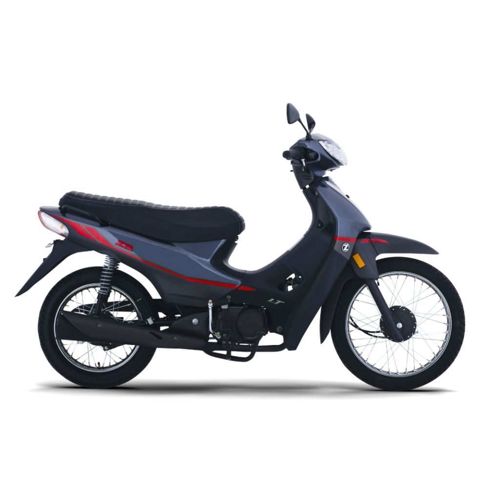 Moto Zanella ZB 110 LT Plateado