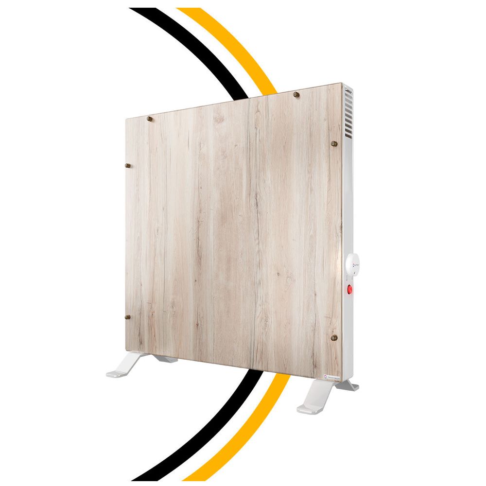 Estufa Electrica Panel Calefactor Firenze 1400w Veteado