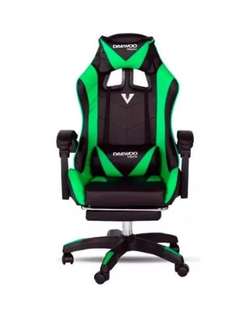 Silla Gaming Daewoo Dw-sga001n Rotacion 360g Apoya Brazos