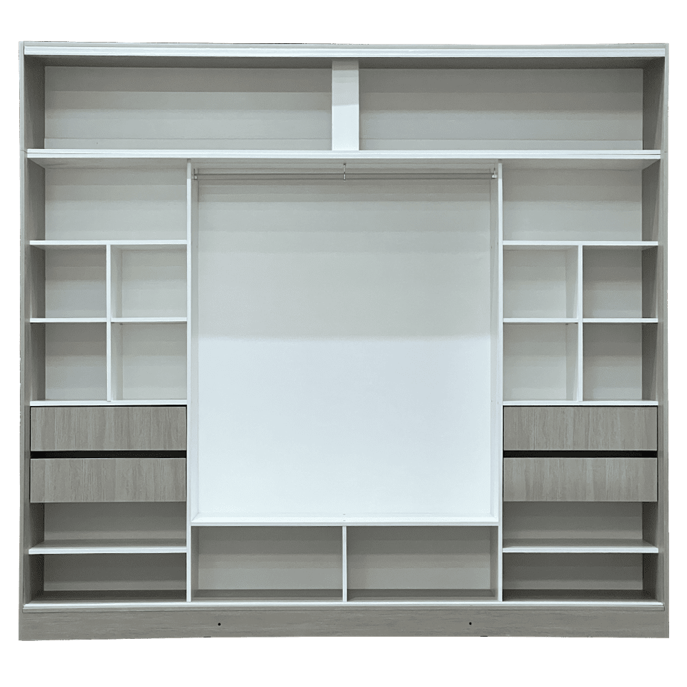 Placard Ropero Linea Texturada 240 x 220 Carpintería Rivadavia