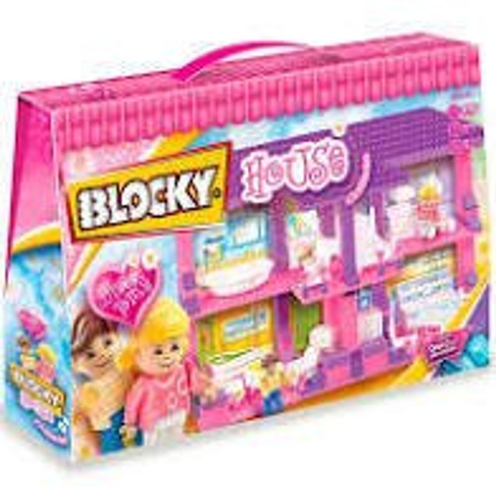 Blocky House Luna Y Tomy 4 Ambientes 230 Piezas 01-0645