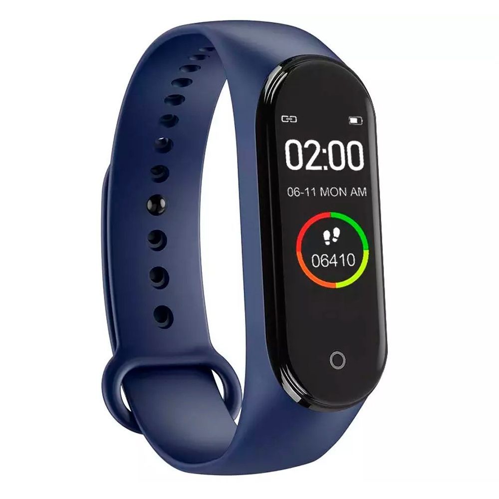 Smartwatch Reloj Inteligente SB04 Azul Smartband Bluetooth