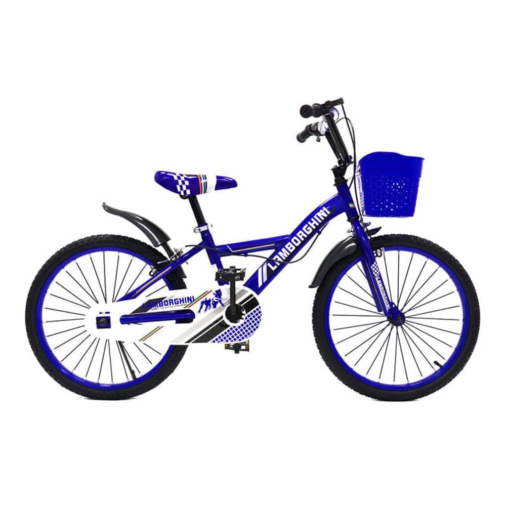 Bicicleta Infantil Lamborghini Rodado 20 Azul
