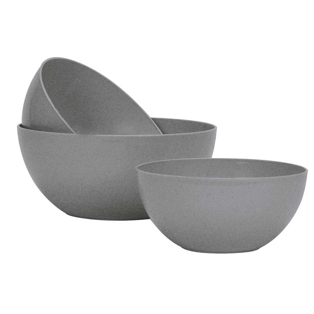 Set de Bowls x3 Carol Gris Areia