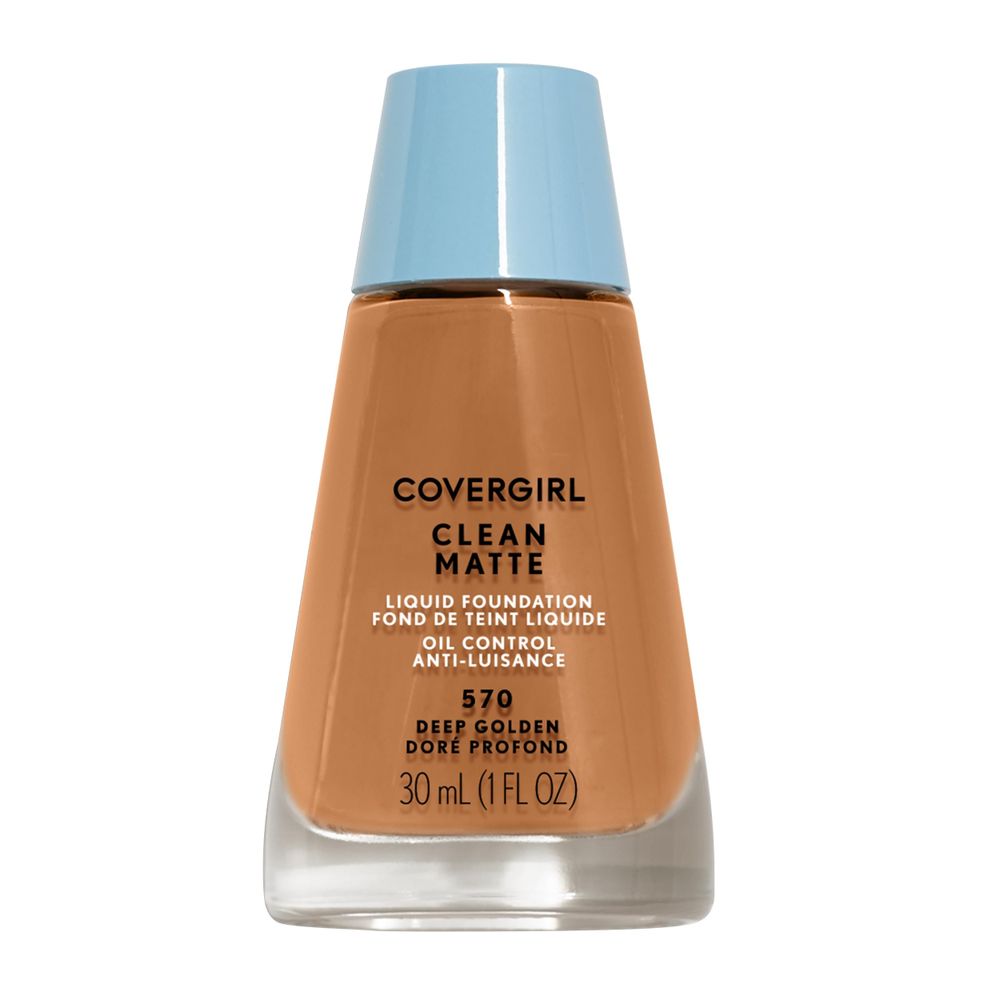 COVERGIRL Base líquida Clean Matte Deep Golden