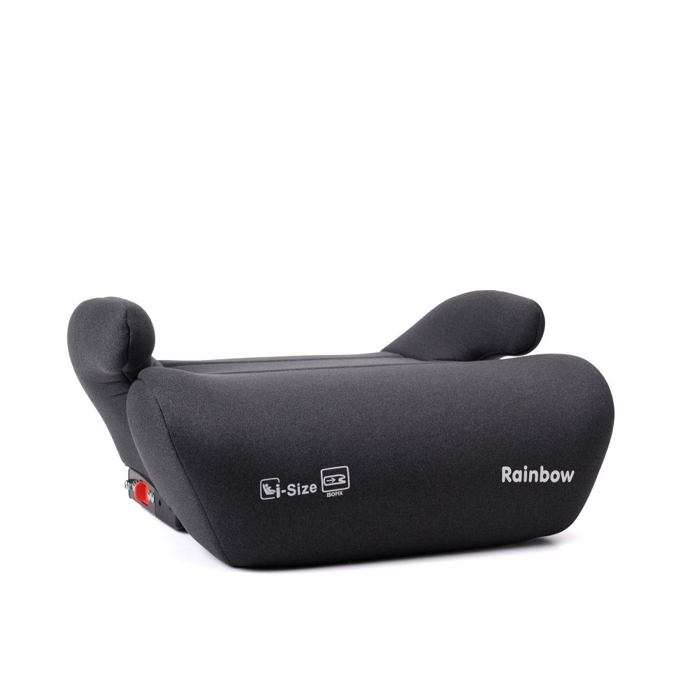 Booster Elevador Para Auto Rainbow Vito Grupo 3 Con Isofix Hasta 36kg Gris