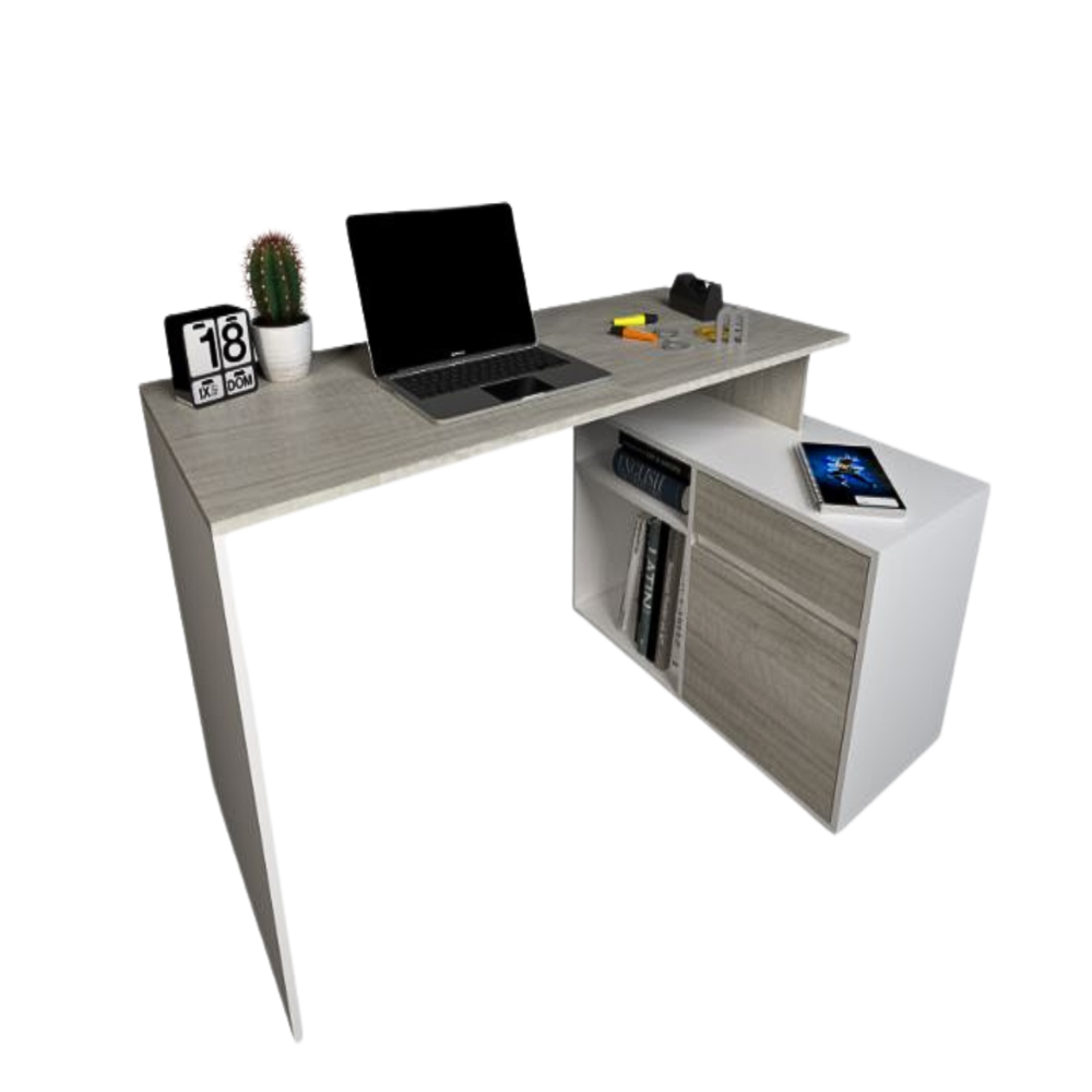 ESCRITORIO TABLES CON MUEBLE NEVADO EVEREST 3048