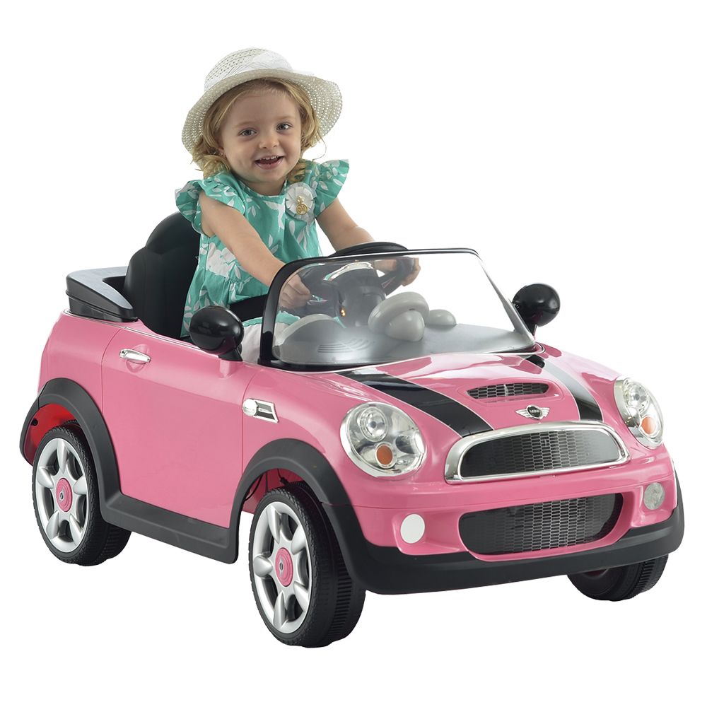 MINI COOPER ROSA A BATERIA