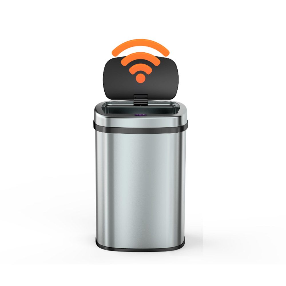 Tacho de Basura Inteligente Automático con Sensor 50 Litros