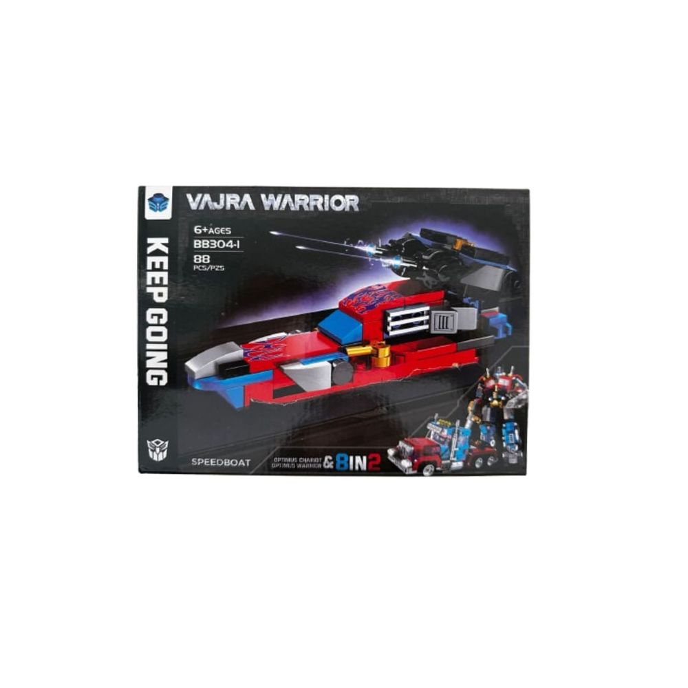 Bloques Transformables Vehículos - Juguetech Bb304 Speed Boat