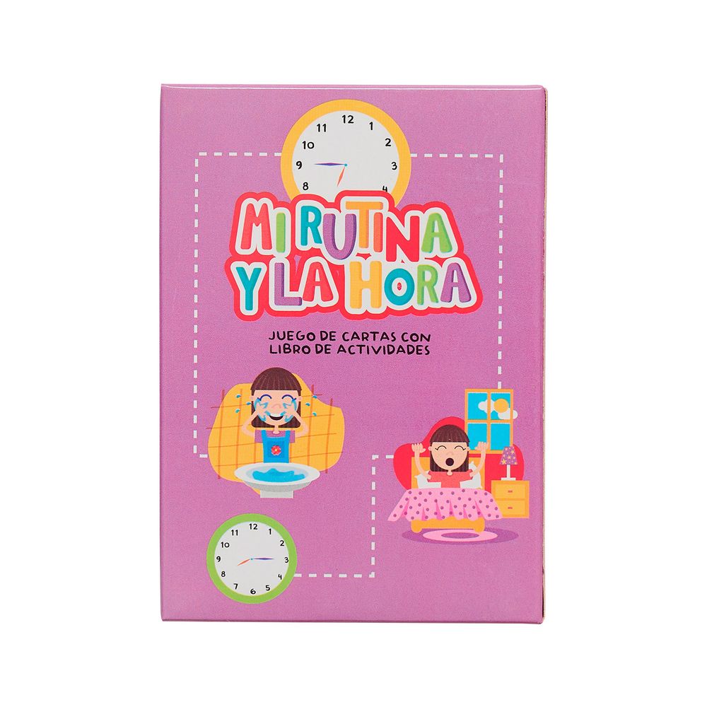 Juegos De Cartas Didácticas La Rutina Y La Hora Con Actividades