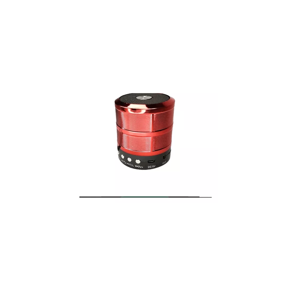 Parlante Bluetooth Ws-887 - Rojo