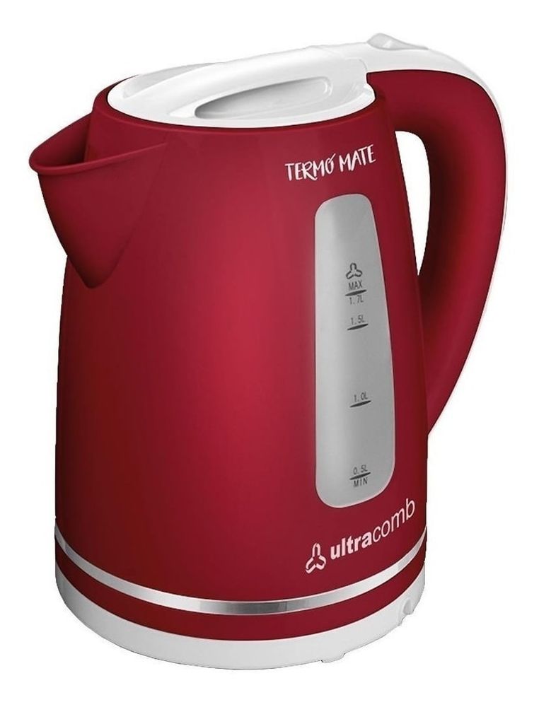 Pava Eléctrica Ultracomb 1,7 Lt 2200 W Corte Mate PE-4909