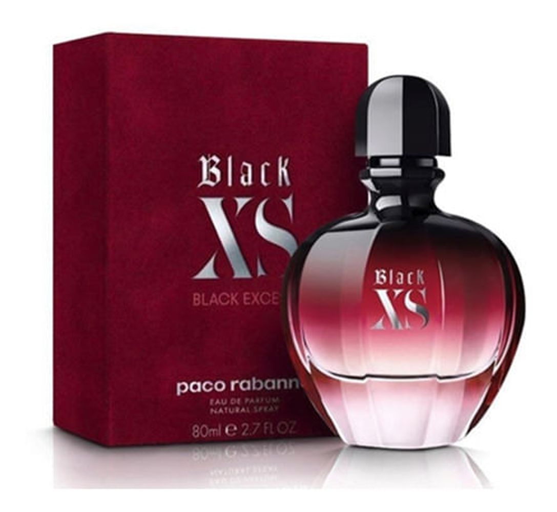Perfume Paco Rabanne Black Xs For Her Mujer Importado 80 Ml