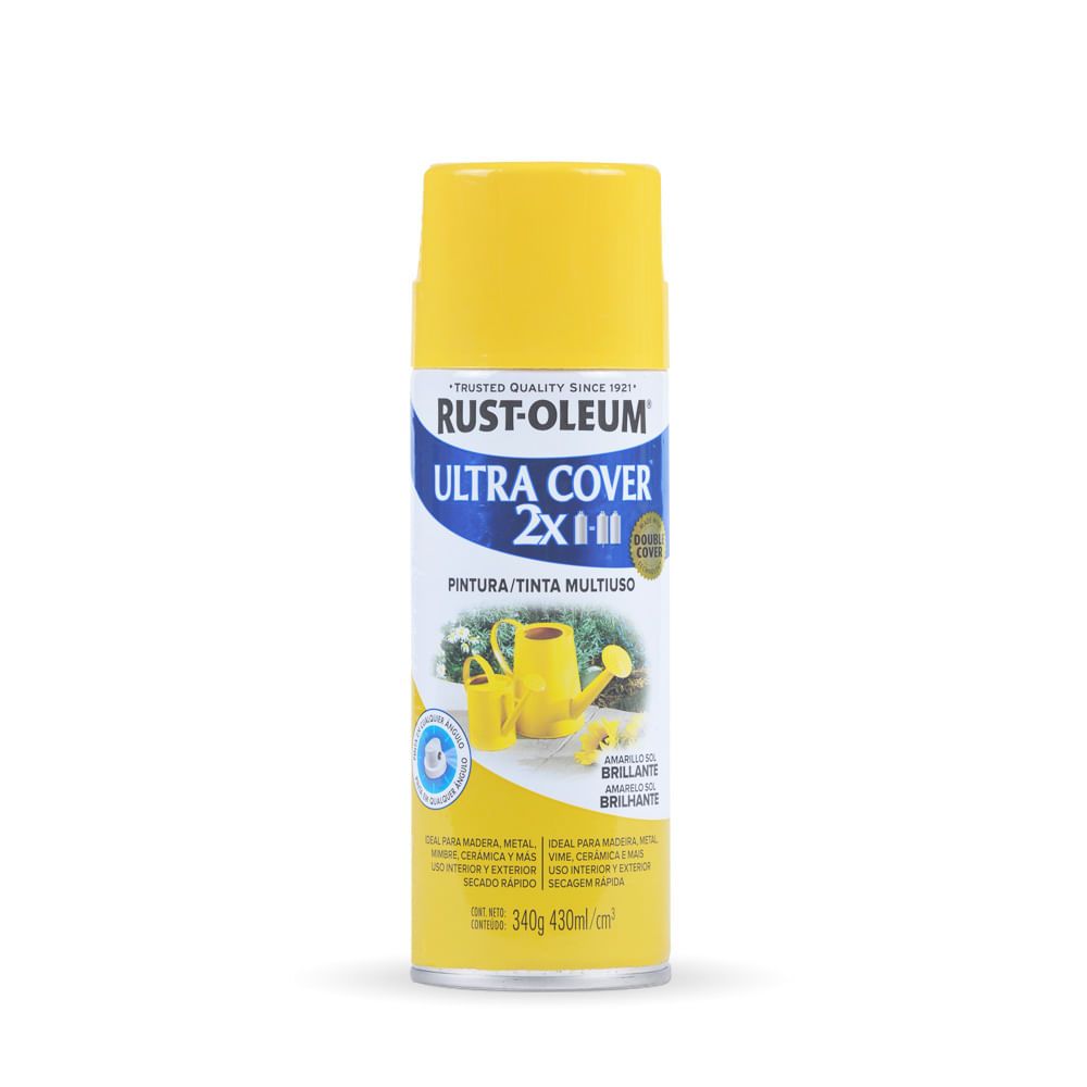 Pintura Aerosol Ultra Cover Colores Rust Oleum - Amarillo Sol