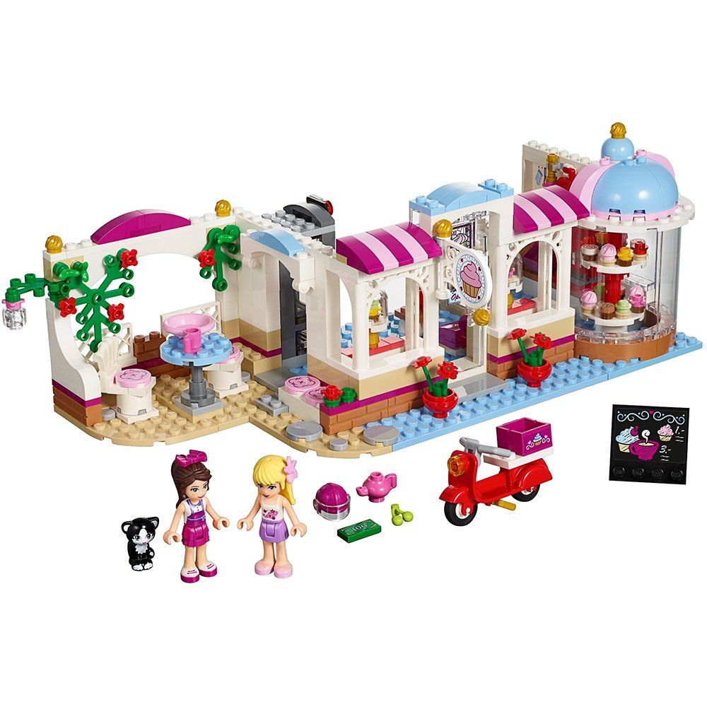 Kit de construcción LEGO Friends Heartlake Cupcake Cafe 4111