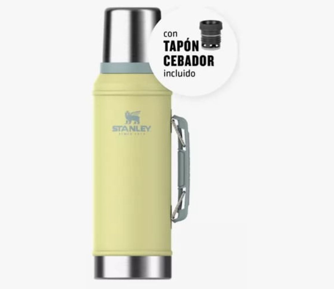 Termo Matero 950ml Stanley Classic Acero Inox Sin Bpa Pomelo