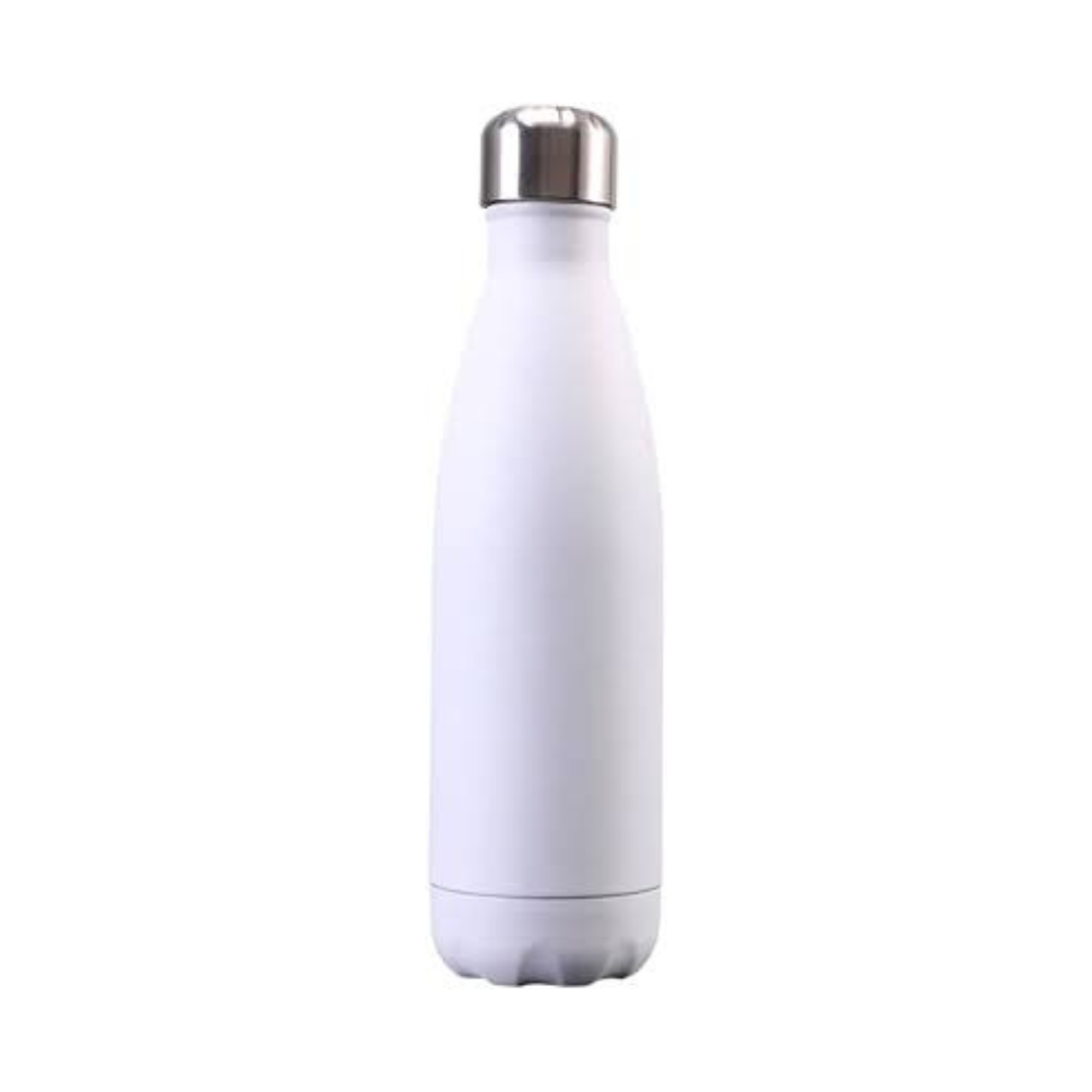 Botella de Acero Inoxidable de 750ml Premium blanco