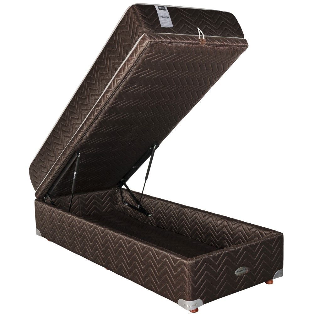 Sommier Baulera ROOMY y Colchón Springwall POWER 090x190 cm