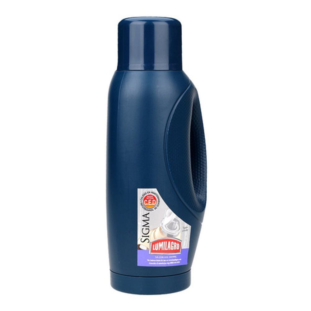 Termo Lumilagro Sigma de Vidrio 1l Azul