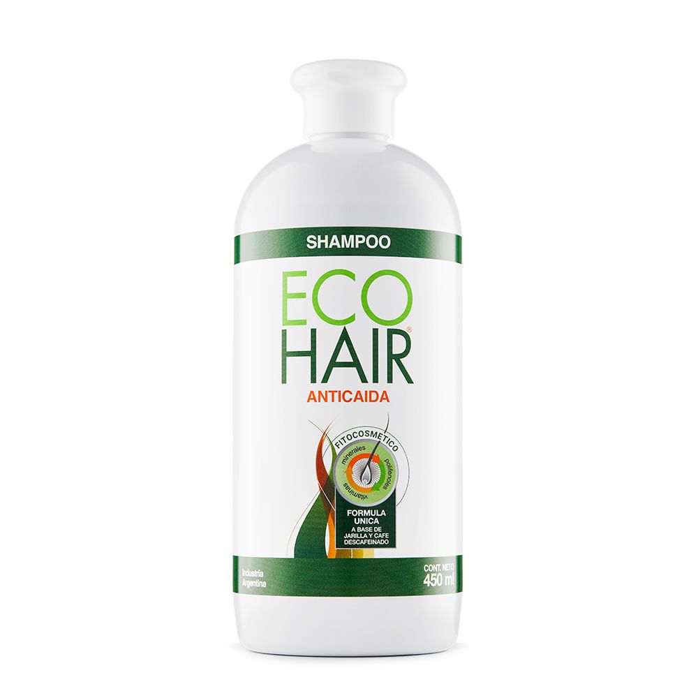 Eco Hair Shampoo Anticaida Fortalece Cabello Ecohair 450ml