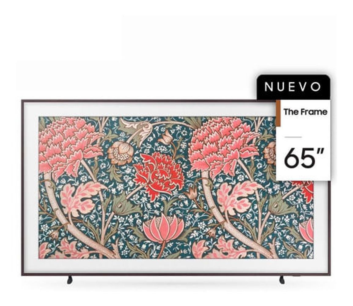 Samsung Smart Tv 65 Uhd 4k Qled Hdr The Frame Marrón