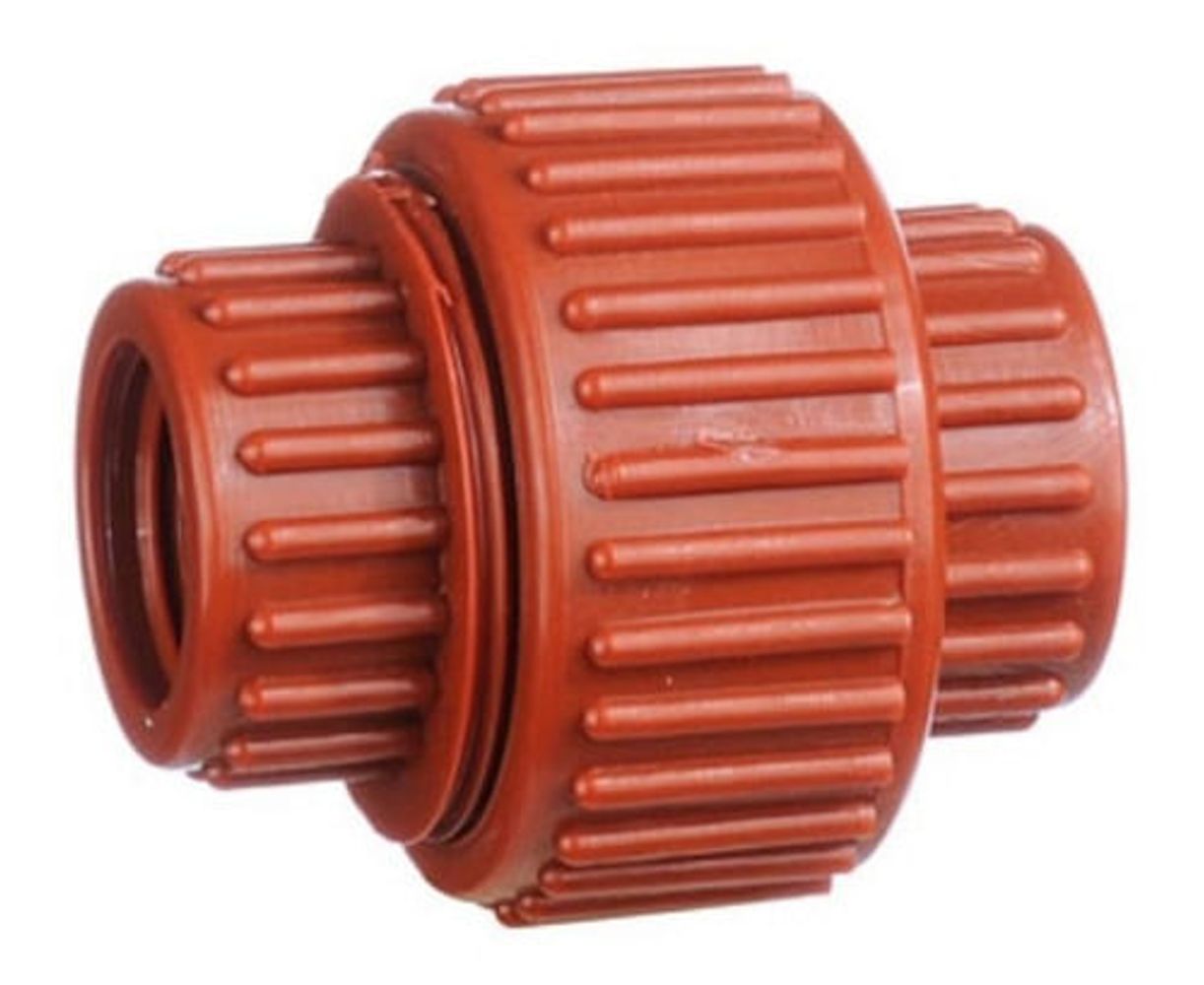 Union Doble De Polipropileno H-h 1/2 Para Agua Pack X10unid