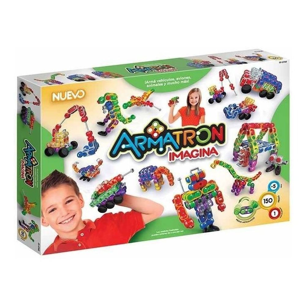 Armatron Imagina 3 El Mas Grande 150 Piezas Tipo Rasti