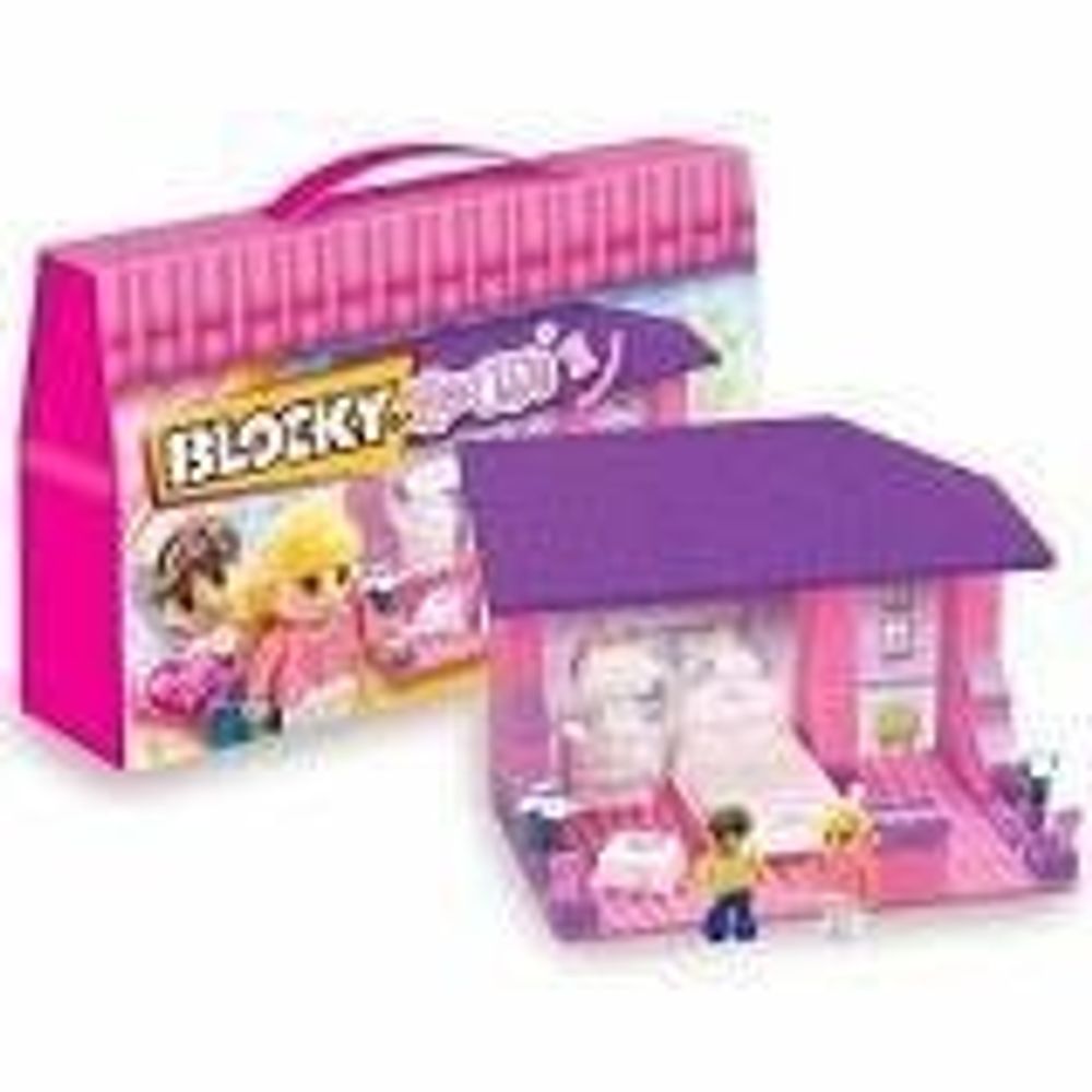 Blocky House Dormitorio.70 Piezas 01-0641