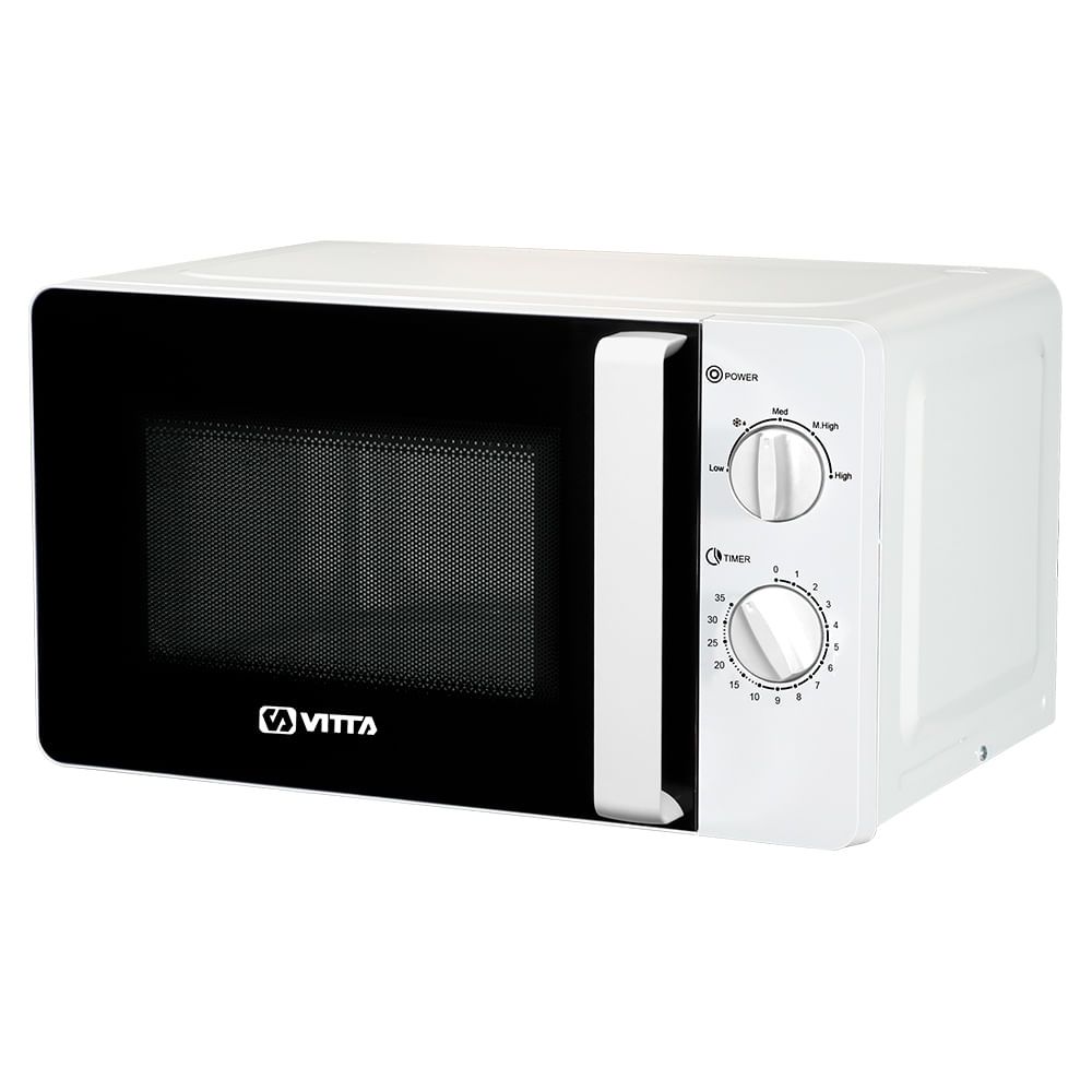 Microondas Vitta Mecanico 23l Vit-mw2xlx002 700w Blanco
