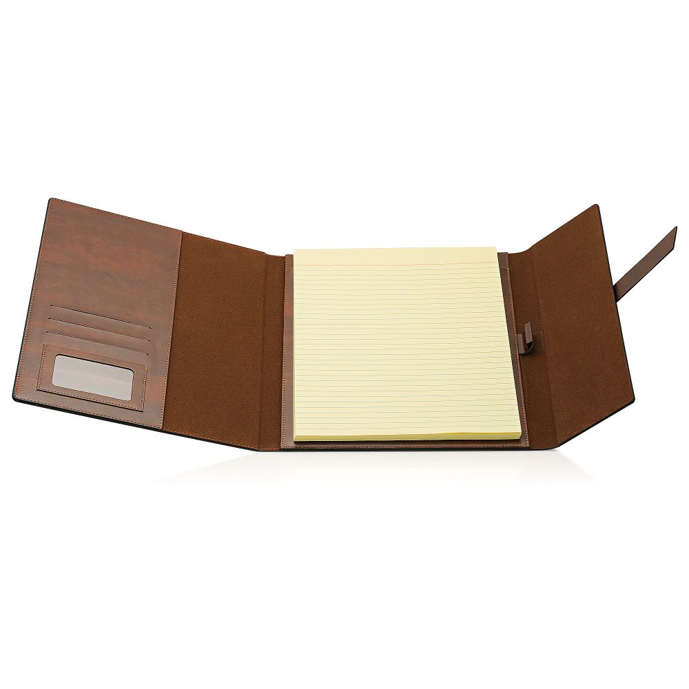 Gallaway Leather Padfolio Portfolio Folder Legal A4