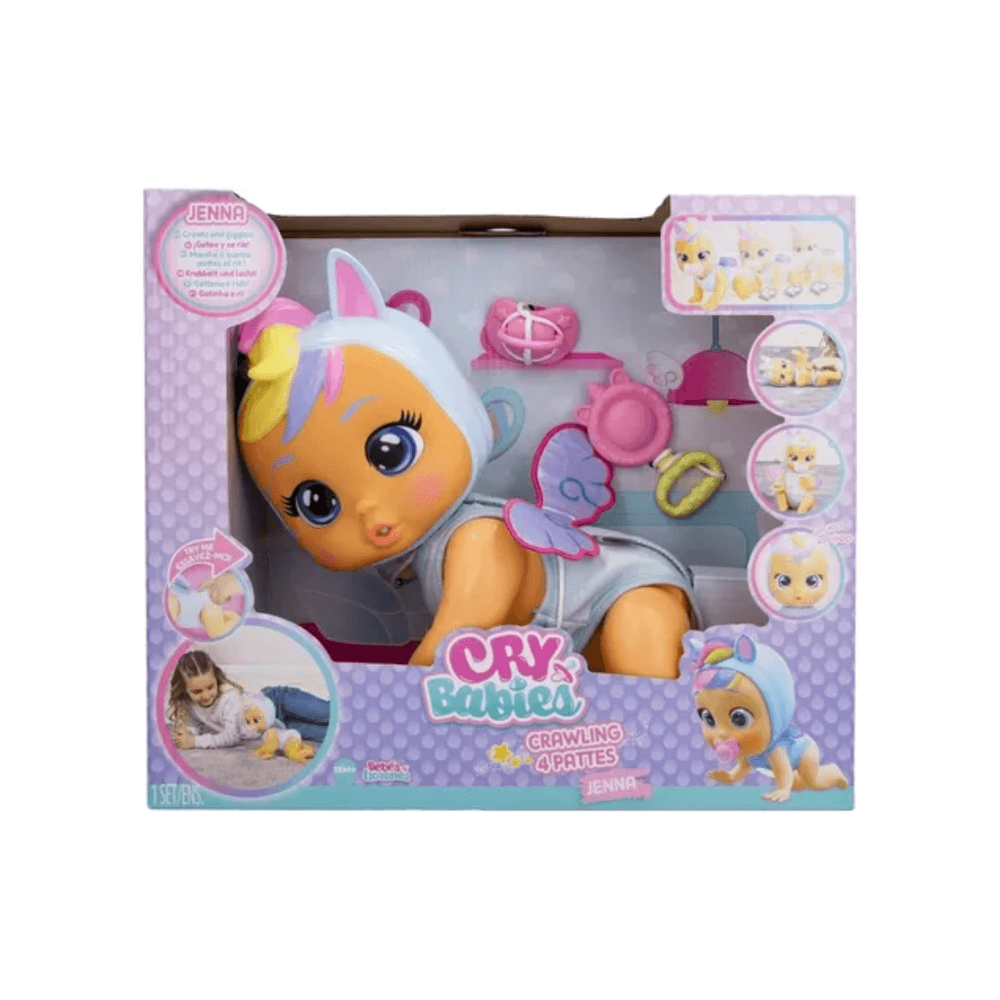 Cry Babies Crawling Jenna Bebe Que Gatea Con Sonidos 99680