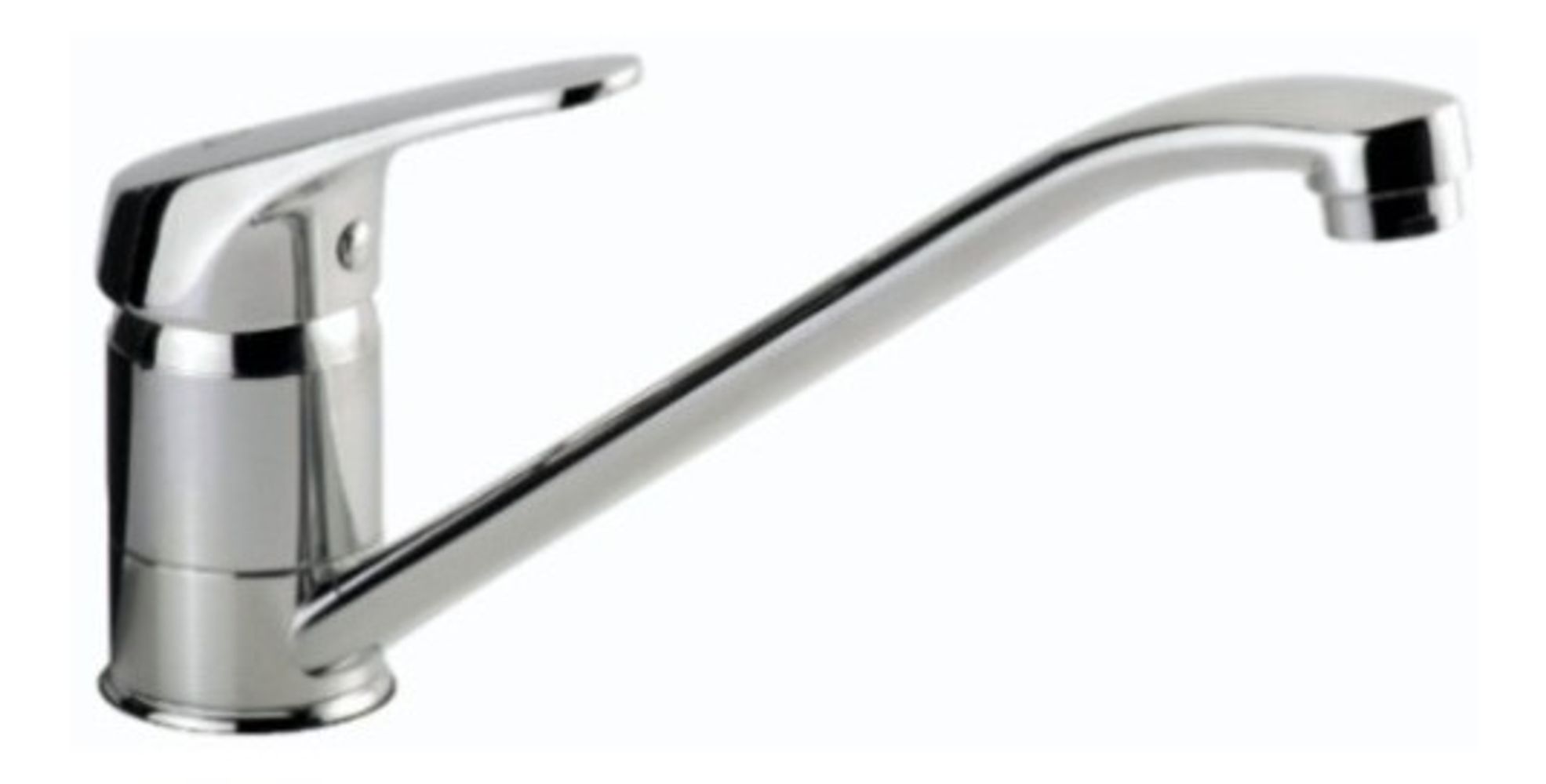 Griferia Monocomando Mesada Cocina Incluye Flex Y Soporte