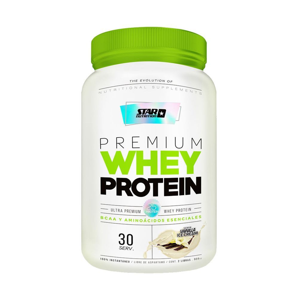 Premium Whey Protein 2lb Sabor:Banana Star Nutrition