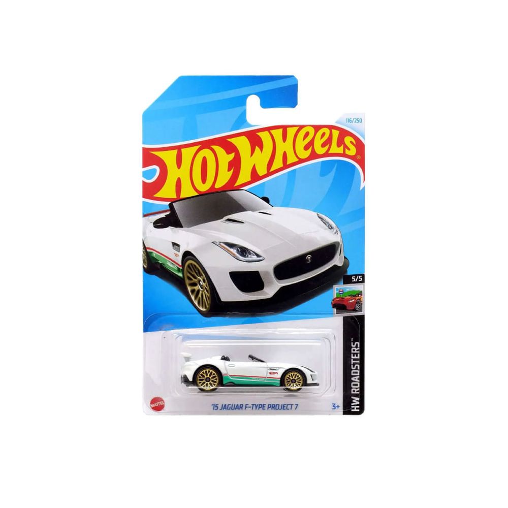 Hot Wheels de Colección Mattel C4982 - 7 ´15 Jaguar F-Type Project 7