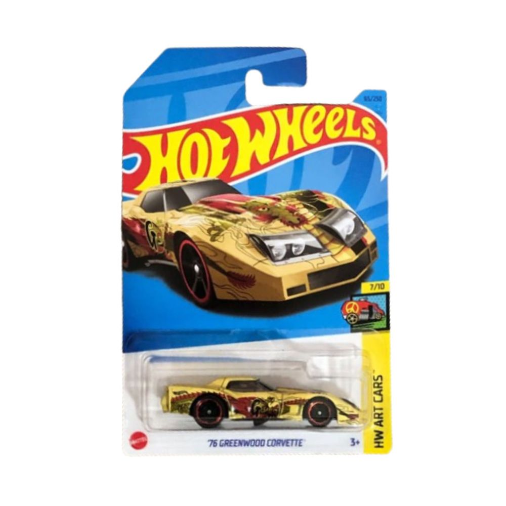 Hot Wheels de Colección Mattel C4982 - 6 ´76 Greenwood Corvette