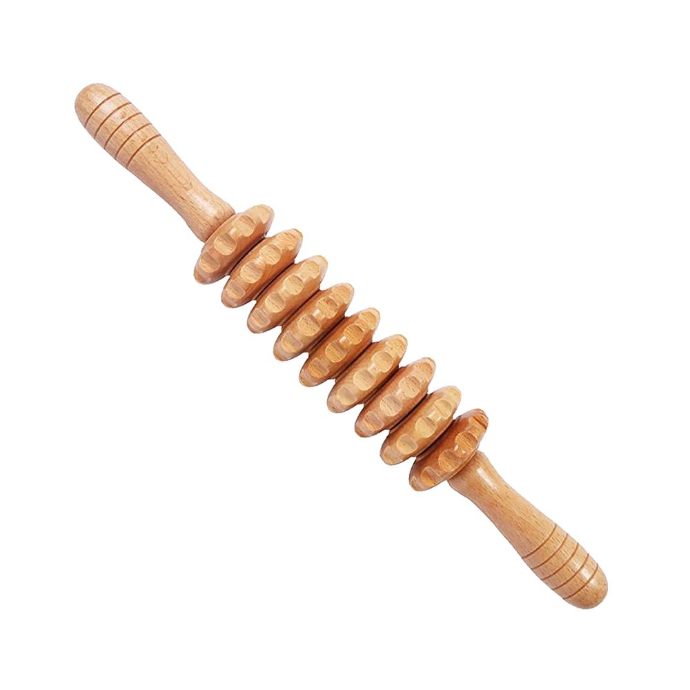 Masajeador Caliber Hammer 9 Rodillos Anti Estres Cervical
