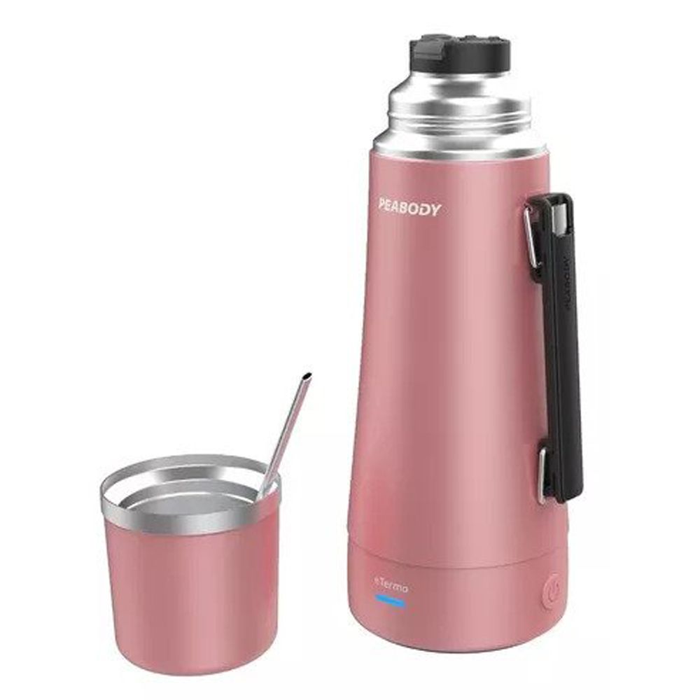 Termo Electrico Peabody Etermo 1 Litro 700w Mate Color Rose Gold