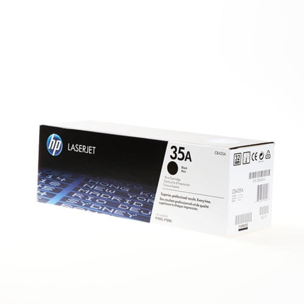 Tóner Hp 35a Negro Laserjet Original Cb435a