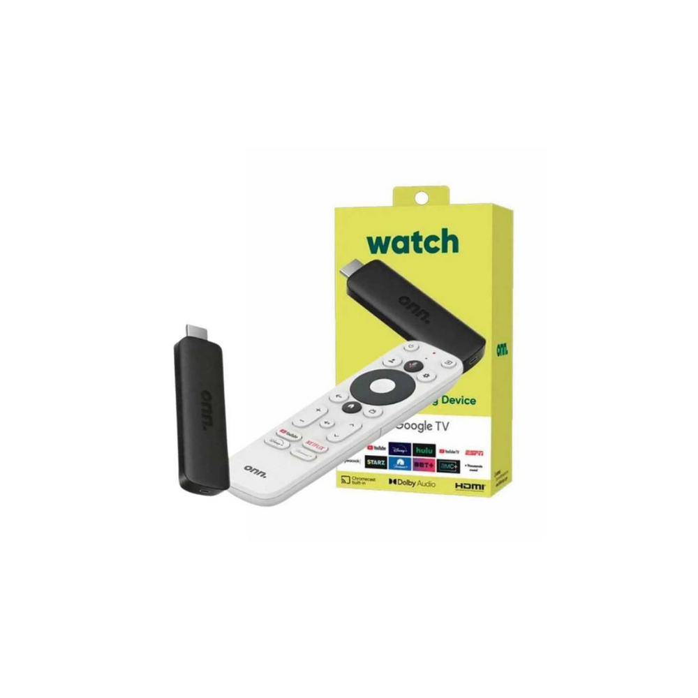 Google Tv Watch Onn. Tv Full Hd Streaming Device Box