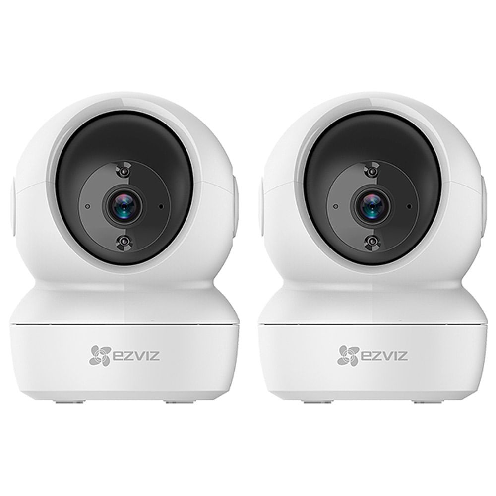 Kit Cámara De Seguridad IP Ezviz WiFi Paneo e Inclinación Inteligente ...