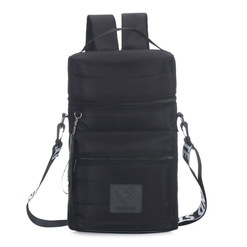 Mochila Matera Trendy Nylon Amplia Liviana Urbana