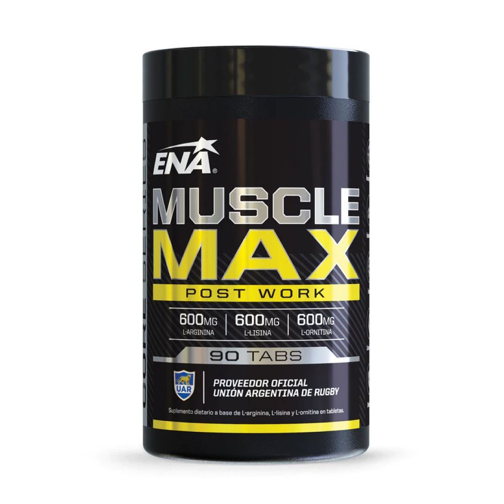 Muscle Max 90tab. Sabor:Sin sabor Ena